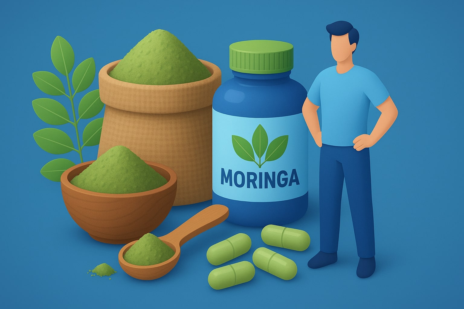 Moringa (Moringa oleifera): Effects on General Health and Men’s ...
